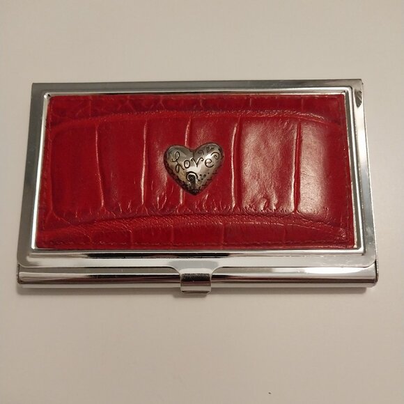 Brighton | Accessories | Red Brighton Card Holder Perfect Host Pick ...
